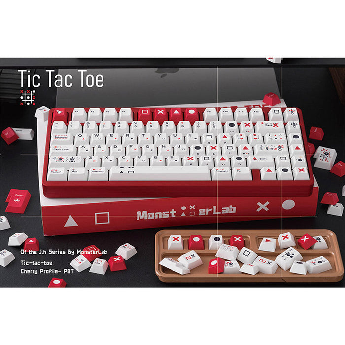 ACGAM x Monster Lab TIC-TAC-TOE Keycaps Set - WhatGeek