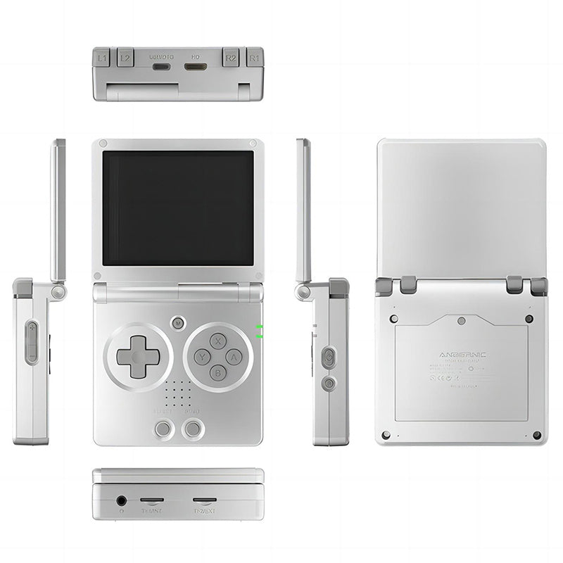 ANBERNIC RG35XXSP Flip Portable Handheld Game Console 128GB - WhatGeek