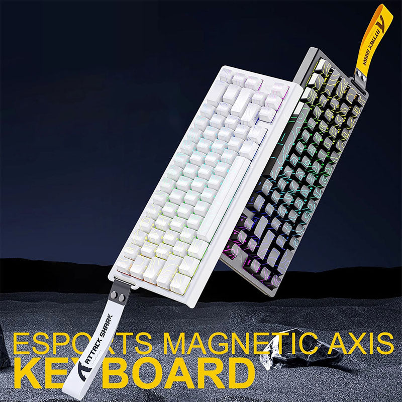 ATTACK SHARK X68 HE Wired Gaming Keyboard Rapid Trigger - WhatGeek