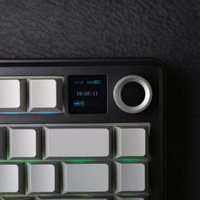 AULA F75 Max Tri-mode Mechanical Keyboard with TFT Screen - WhatGeek