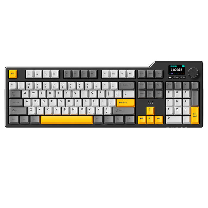 Ajazz AK35I V3 MAX TFT Color Screen Wireless Mechanical Keyboard - WhatGeek