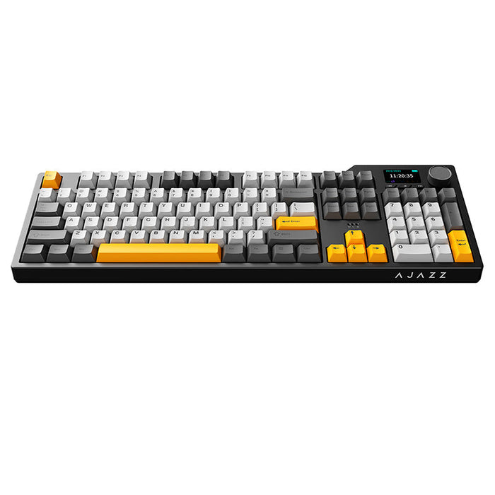 Ajazz AK35I V3 MAX TFT Color Screen Wireless Mechanical Keyboard - WhatGeek