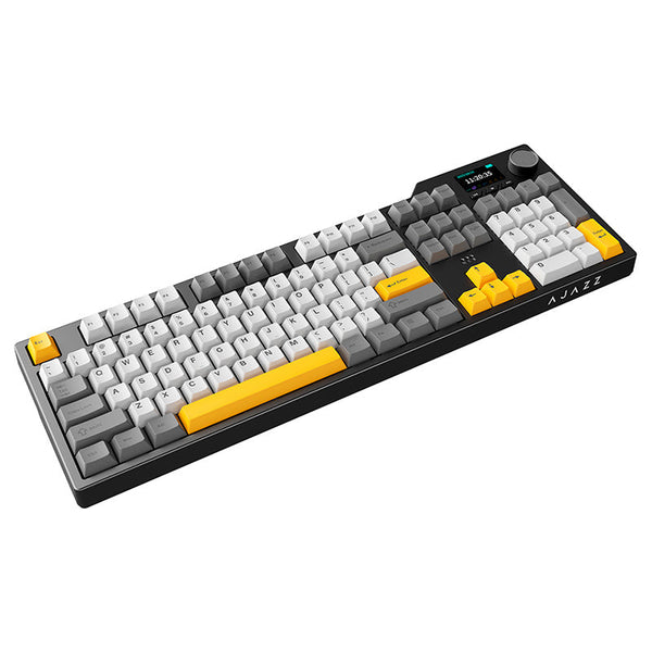 Ajazz AK35I V3 MAX TFT Color Screen Wireless Mechanical Keyboard - WhatGeek