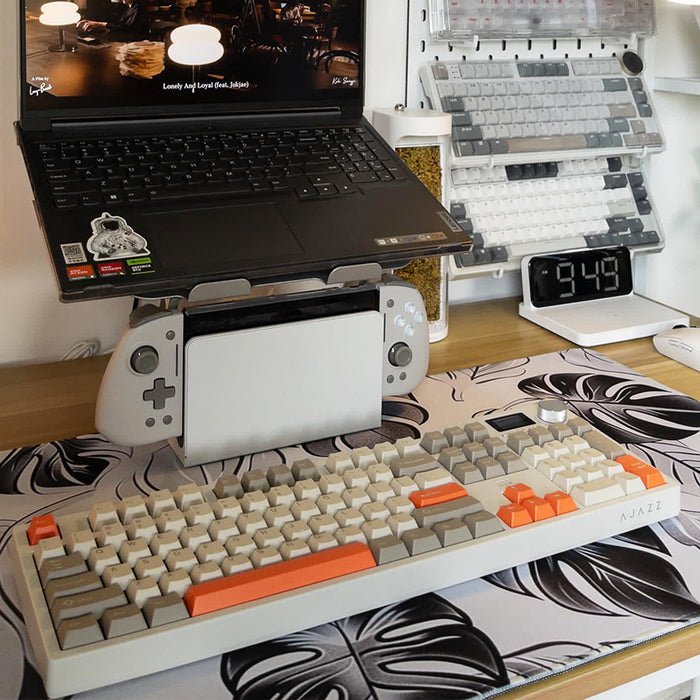 Ajazz AK35I V3 MAX TFT Color Screen Wireless Mechanical Keyboard - WhatGeek