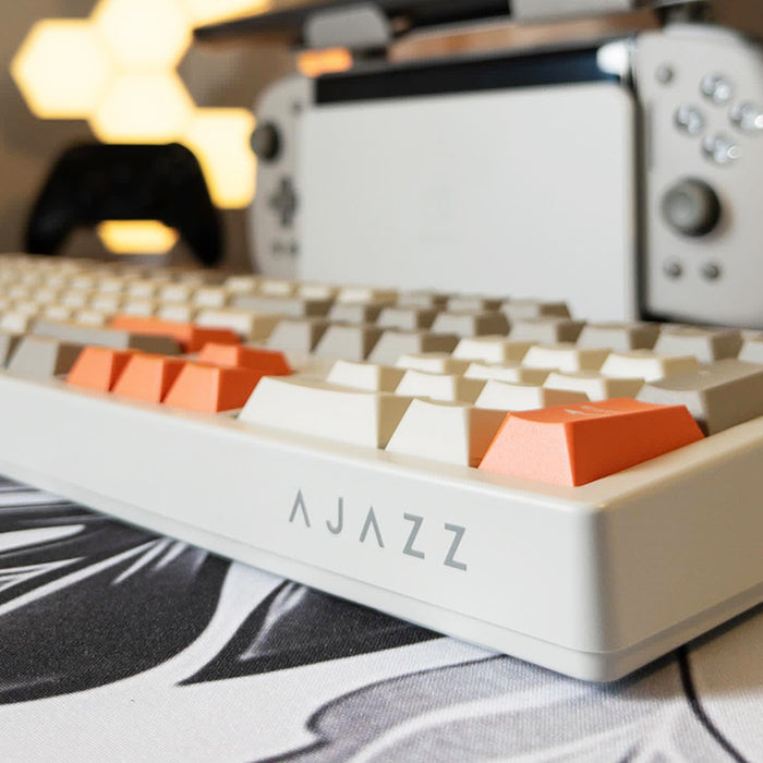 Ajazz AK35I V3 MAX TFT Color Screen Wireless Mechanical Keyboard - WhatGeek