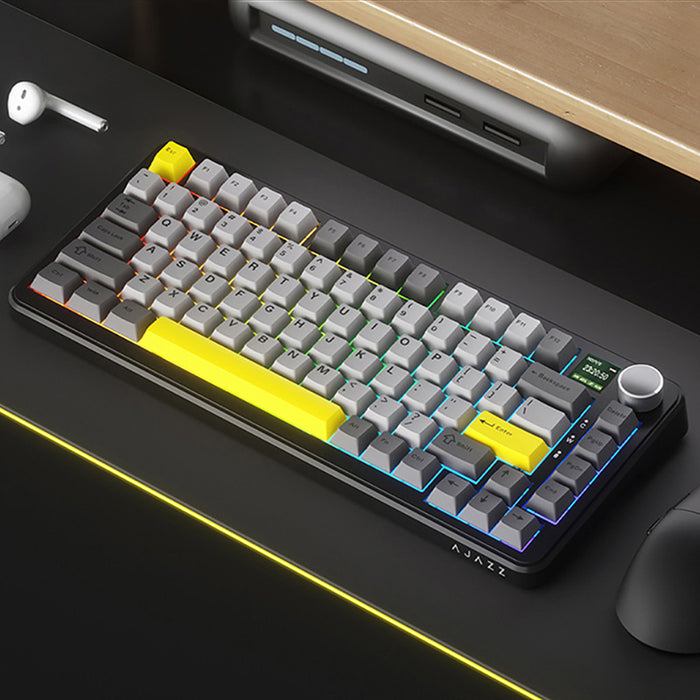 Ajazz AK820 Max Mechanical Keyboard - WhatGeek