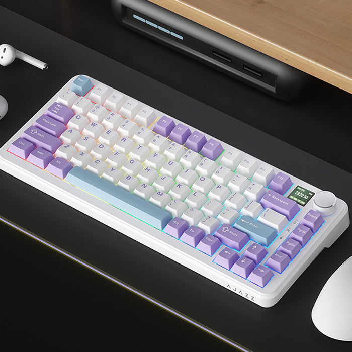 Ajazz AK820 Max Plus Mechanical Keyboard - WhatGeek