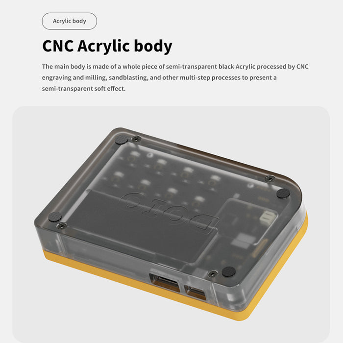 DOIO KB16B-02 Macro Keyboard Updated Macro Pad - WhatGeek