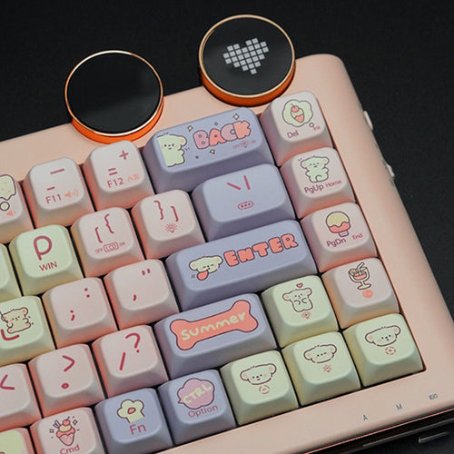 FOPATO D68 Playful & Cute Wireless Mechanical Keyboard - WhatGeek