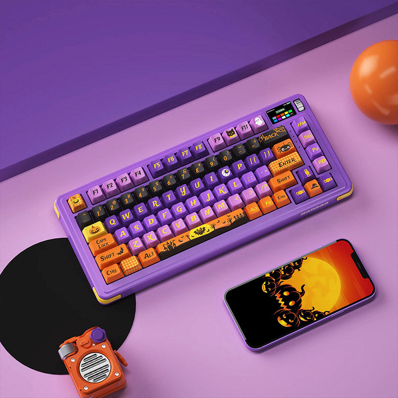 ACGAM Halloween Horror Nights Keycaps Set Cherry Profile 130 keys ...