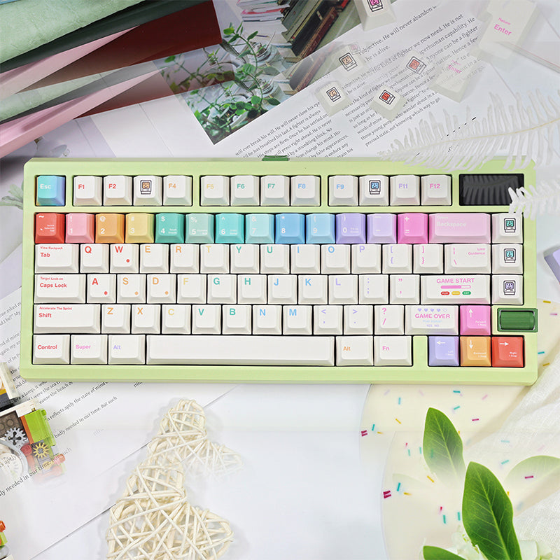 LOERENT Macaron Dancer Keycap Set Cherry Profile 146 Keys - WhatGeek