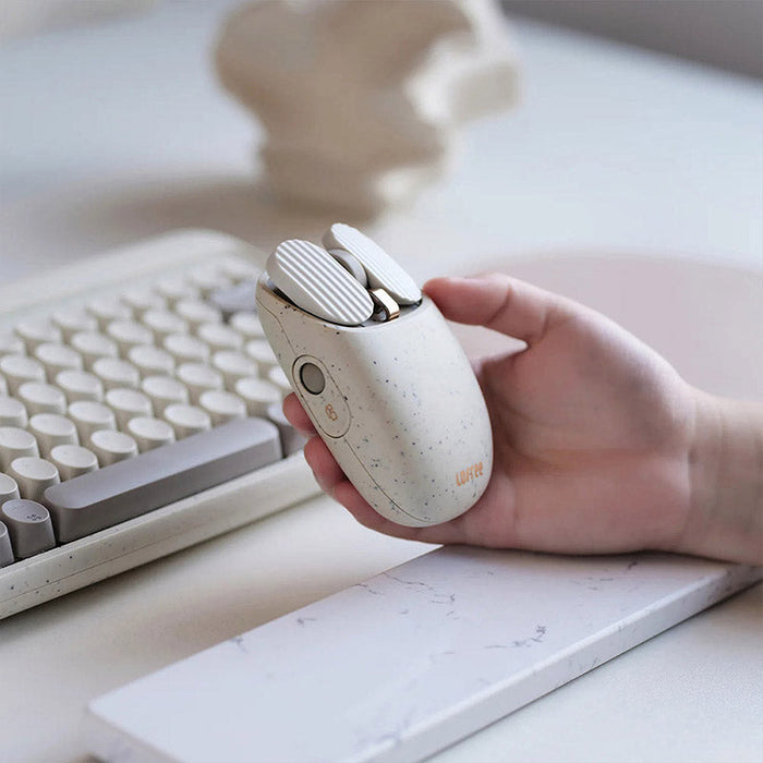 LOFREE Wavy Chips Terrazzo Dual-Mode Wireless Mouse - WhatGeek