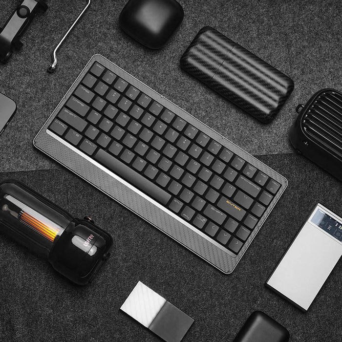 Lofree Edge Low Profile Carbon Fiber & Mg Alloy Mechanical Keyboard The ...