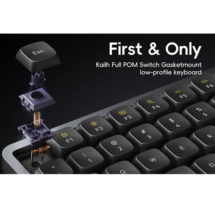 Lofree OE915 Low Profile Mechanical Keyboard - WhatGeek