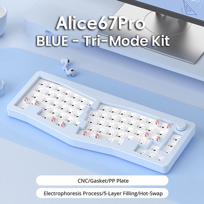 MONKA Alice67 Pro Aluminum CNC DIY Kit - WhatGeek