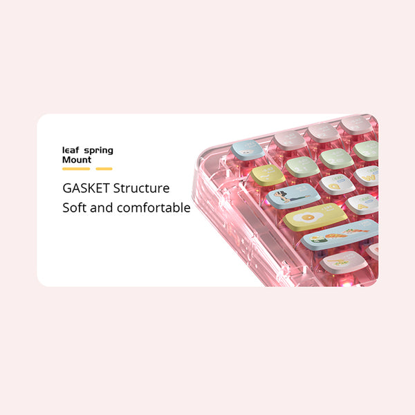 PIIFOX ER95 Triple-Mode Wireless Mechanical Keyboard With LCD Screen ...