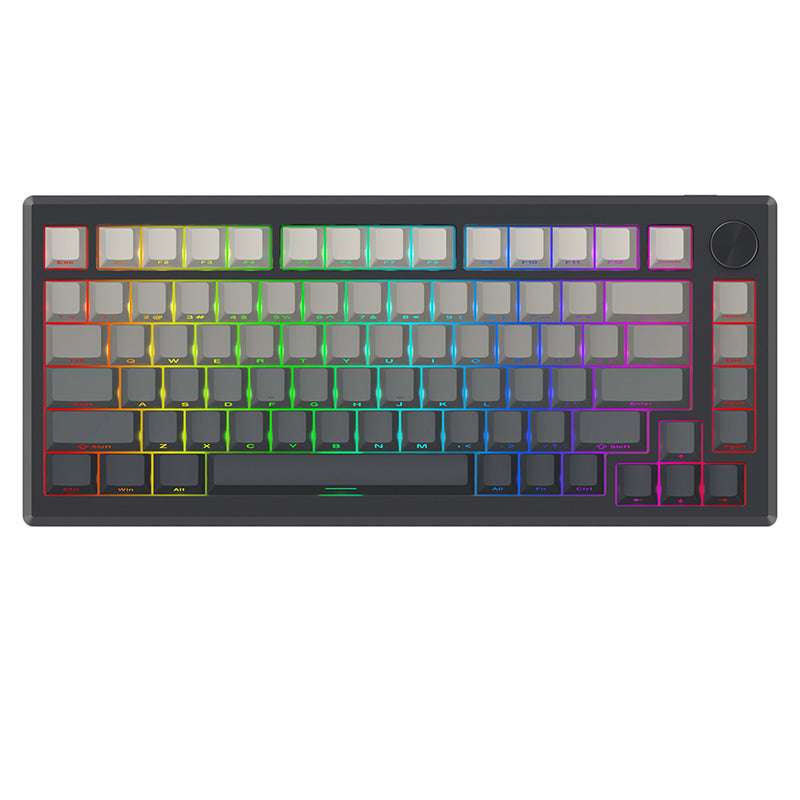 Redragon K732 Series Tri-Mode Aluminum Mechanical Keyboard with Knob - WhatGeek