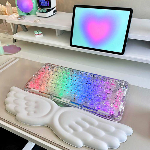 FirstBlood B81 Crystal Mechanical Keyboard - WhatGeek