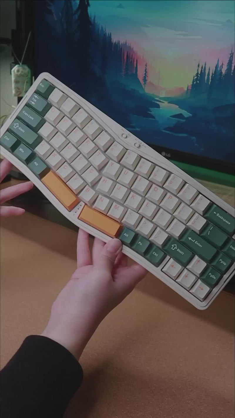 Ajazz AKS068 Pro Alice Wireless Mechanical Keyboard - WhatGeek