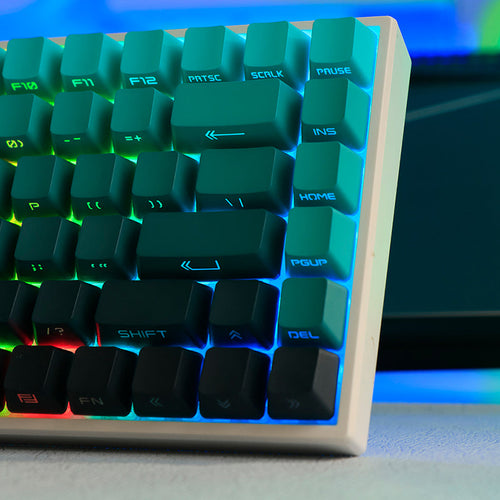 ACGAM Gradient Side Engraved OEM Profile Keycap Set 134 Keys - WhatGeek
