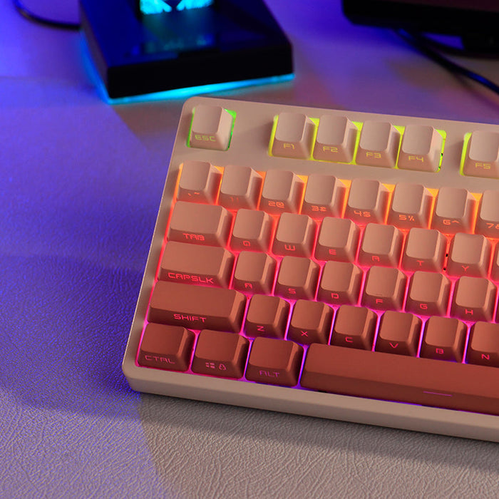 ACGAM Gradient Side Engraved OEM Profile Keycap Set 134 Keys - WhatGeek