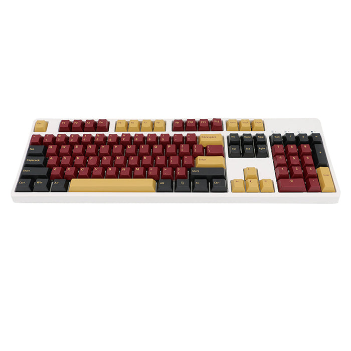 ACGAM Red Samurai Theme PBT Cherry Profile Keycap Set 159 Keys - WhatGeek