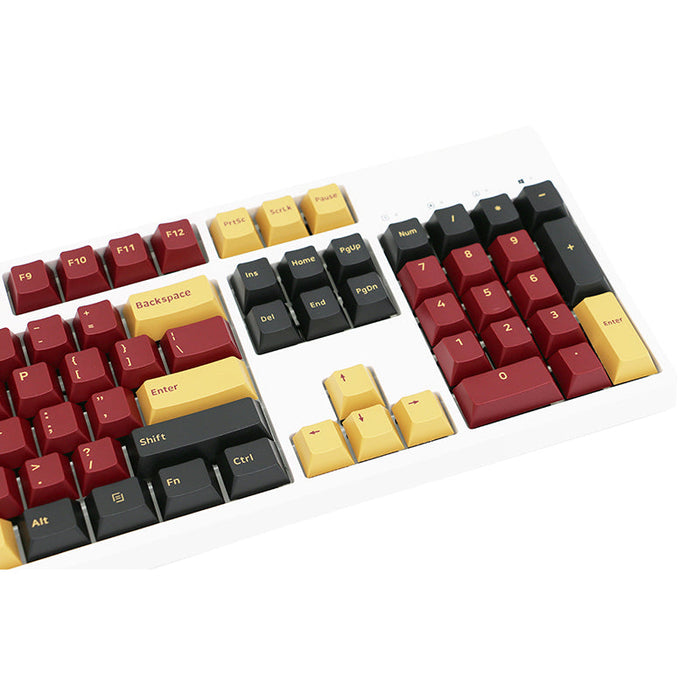 ACGAM Red Samurai Theme PBT Cherry Profile Keycap Set 159 Keys - WhatGeek