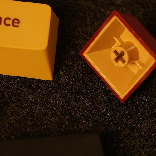 ACGAM Red Samurai Theme PBT Cherry Profile Keycap Set 159 Keys - WhatGeek