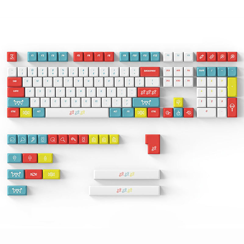 ACGAM Toffee Patch XDA Profile Keycap Set 133 Keys - WhatGeek