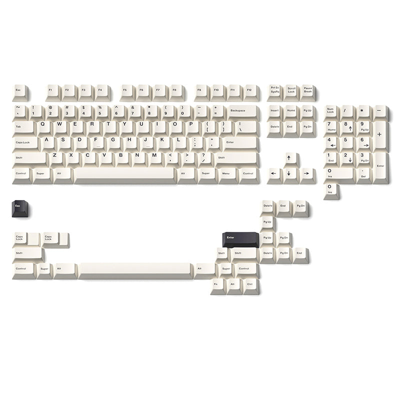 ACGAM Bow Classic PBT Keycap Set Cherry Profile 131 Keys - WhatGeek