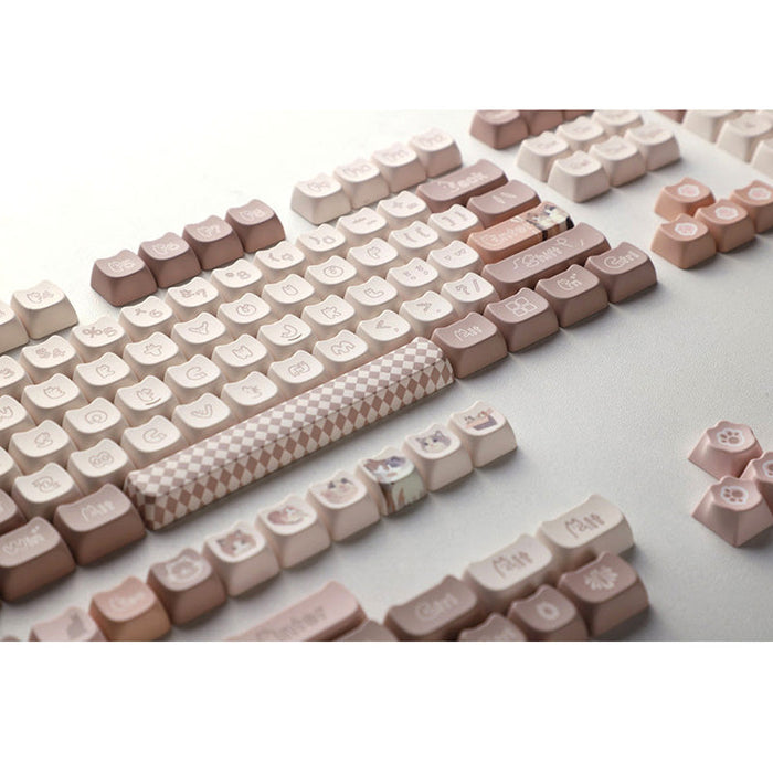 ACGAM Cute-Cat MAO Profile Keycap Set 141 Keys - WhatGeek