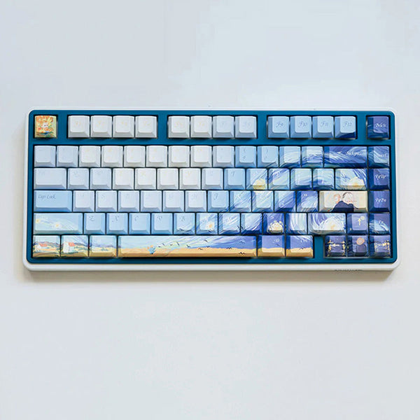 ACGAM Varmilo Van Gogh Cherry Profile Keycap Set 130 Keys - WhatGeek