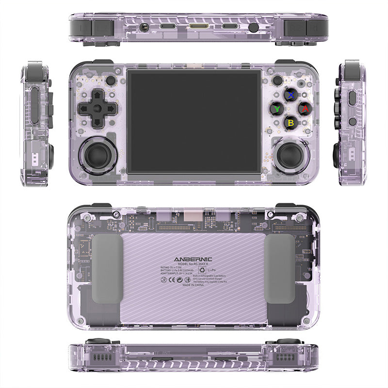 ANBERNIC RG35XX H Game Console 5000+ Games Pocketable - WhatGeek