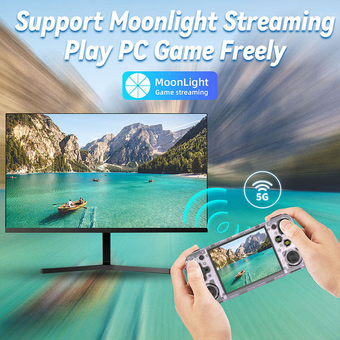 ANBERNIC RG35XX H Game Console 5000+ Games Pocketable - WhatGeek