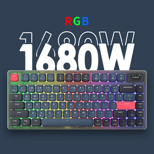 Ajazz AK832 Pro Low Profile Mechanical Keyboard - WhatGeek