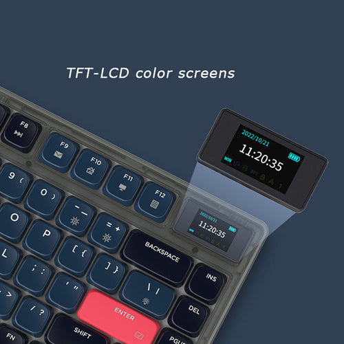 Ajazz AK832 Pro Low Profile Mechanical Keyboard - WhatGeek