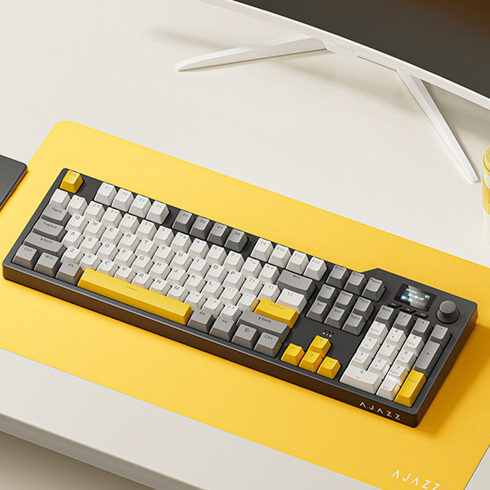 Ajazz AK35I V2 Wireless Mechanical Keyboard With TFT Screen - WhatGeek