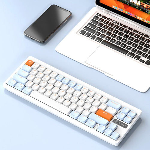 Ajazz AKL680 Wireless Low Profile Mechanical Keyboard - WhatGeek