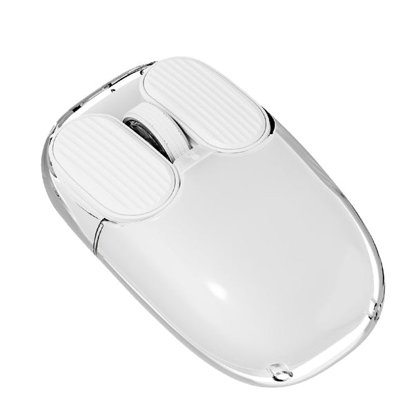 Ajazz I069 Transparent RGB Wireless Mouse - WhatGeek