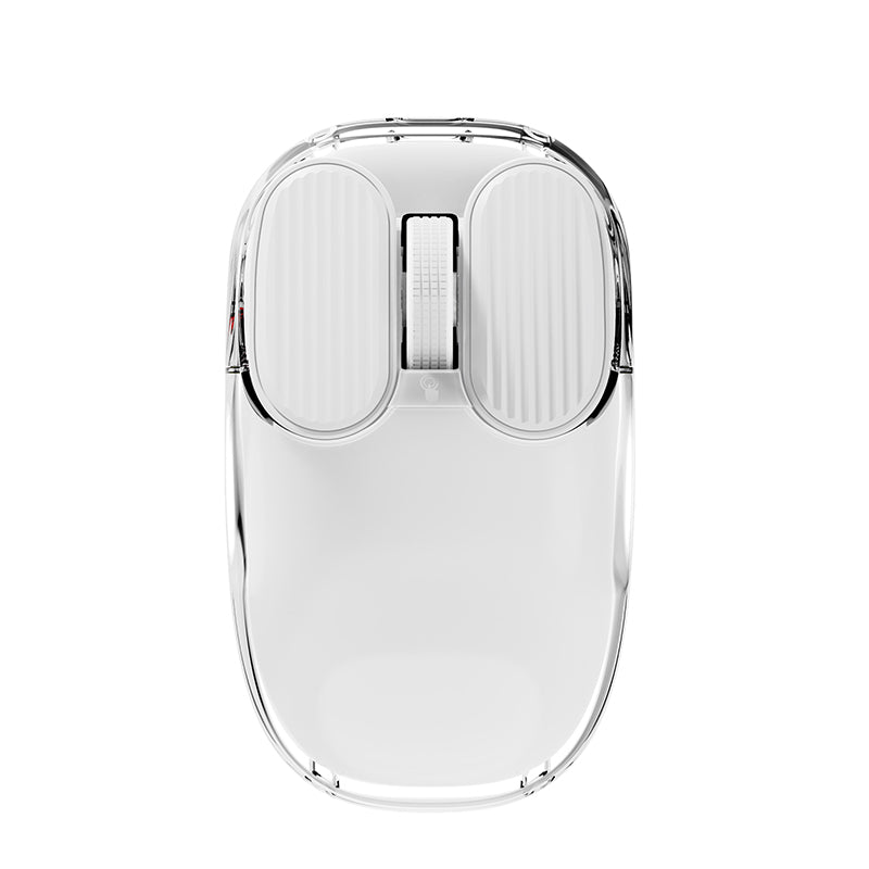 Ajazz I069 Transparent RGB Wireless Mouse - WhatGeek