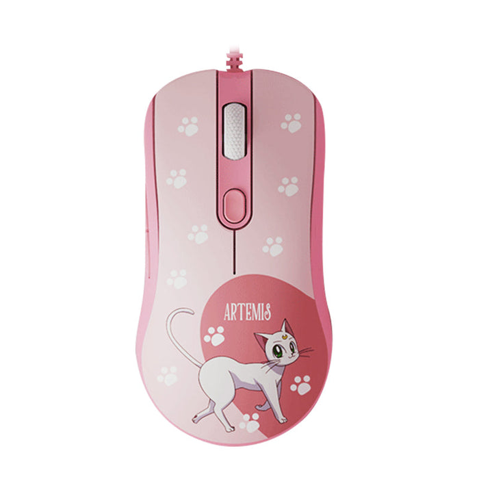 Akko AG325 Sailor Moon Crystal-LUNA Wired Mouse - WhatGeek