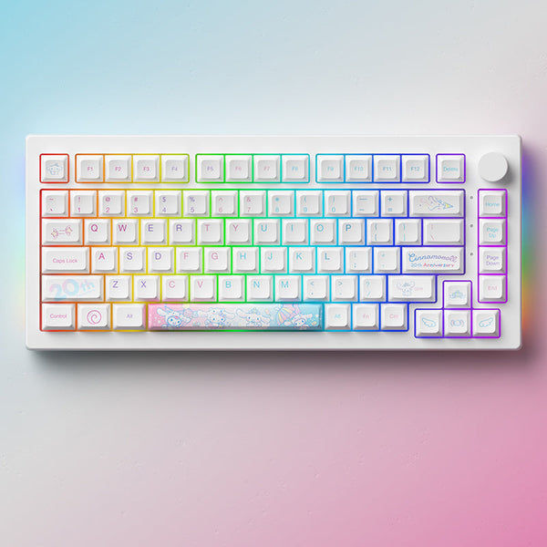 Akko Cinnamoroll 20th Anniversary 5075B Plus Wireless Mechanical ...