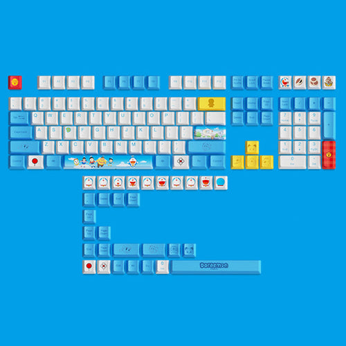 Akko Doraemon Keycap Set OEM Profile 138 Keys - WhatGeek