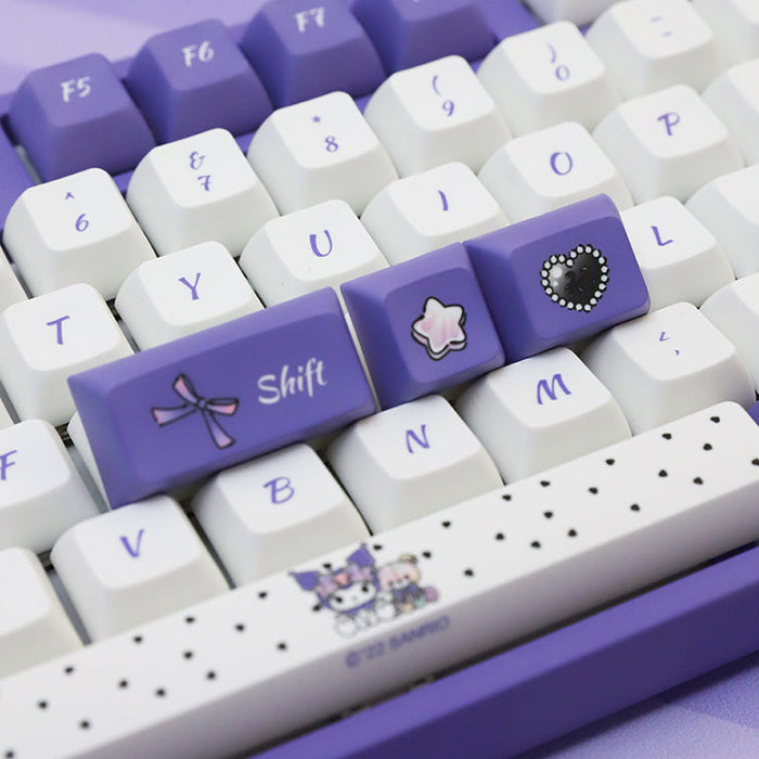 Akko Kuromi Keycap Set JDA Profile 129 Keys - WhatGeek UK