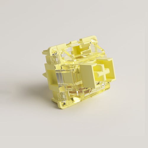 Akko V3 Cream Yellow Pro Linear Switches (45 Switches) - WhatGeek