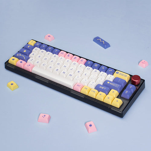 Astrology Purple Constellation XDA Profile Keycap Set 134 Keys - WhatGeek