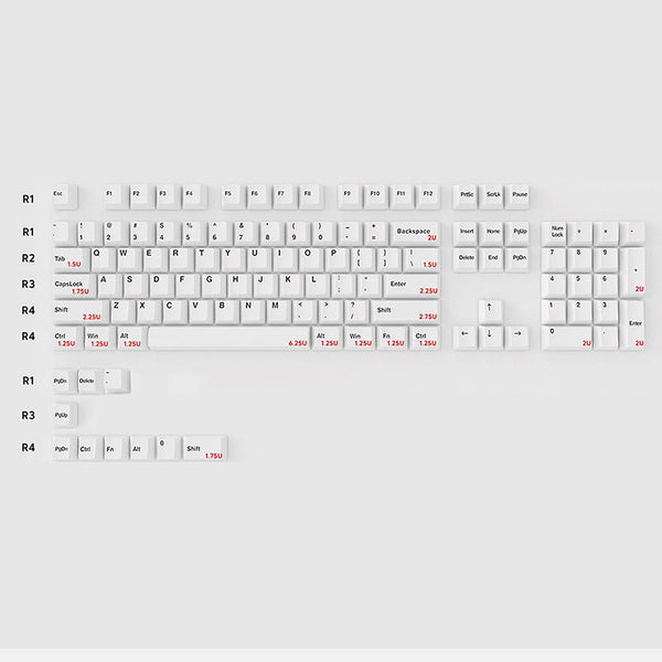 Cerakey Full Set V2 Alumina Ceramics Keycap Set Cherry Profile 113 Keys ...