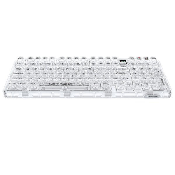 CoolKiller CK98 3-Mode Transparent Mechanical Keyboard - WhatGeek