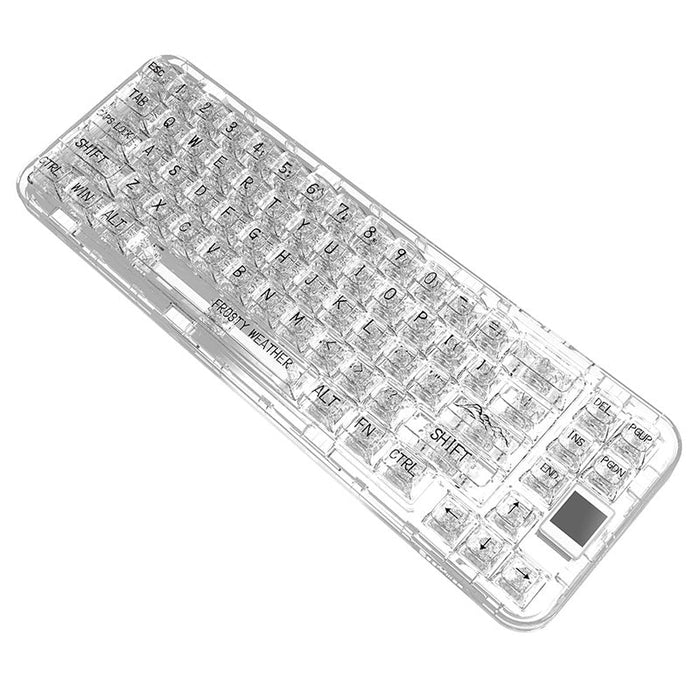 CoolKiller CK68 Polar Bear Transparent Wireless Mechanical Keyboard ...