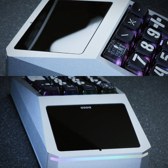 DOIO KB17-B01 QMK/VIA Macro Keyboard Dual-mode Mechanical Keyboard Kit ...